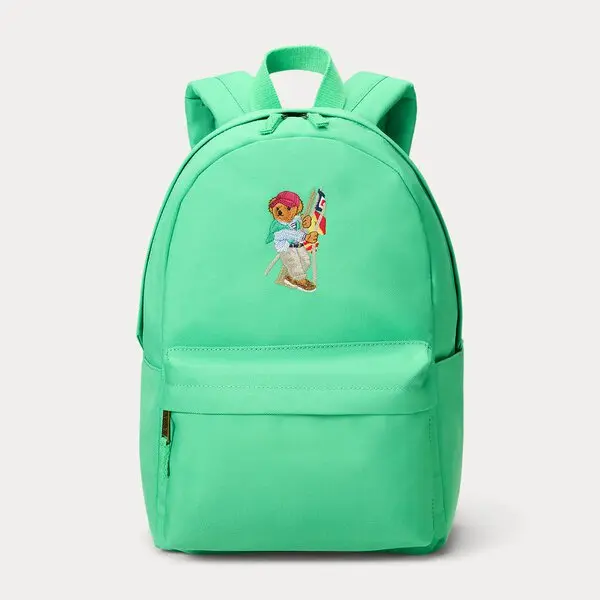Ralph Lauren Polo Bear Small Backpack - Cruise Green
