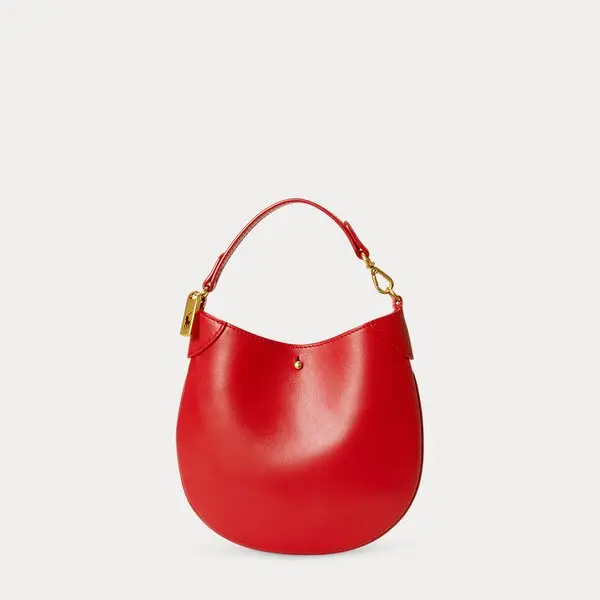 Ralph Lauren Polo Id Leather Pouch - Cherry