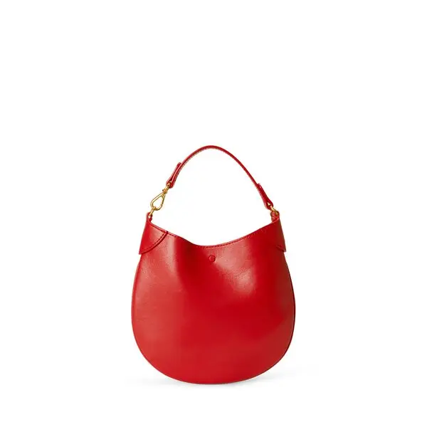 Ralph Lauren Polo Id Leather Pouch - Cherry