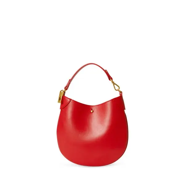 Ralph Lauren Polo Id Leather Pouch - Cherry