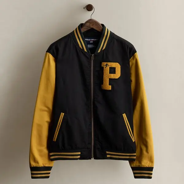 Ralph Lauren 2003 Polo Sport Letter Jacket - Mixed Multi