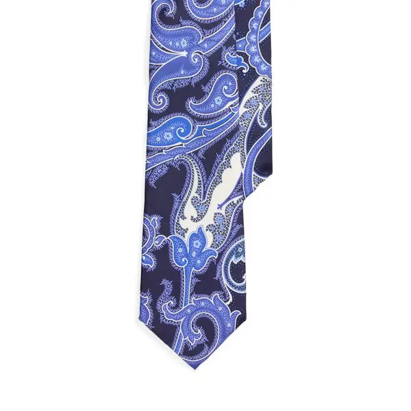 Ralph Lauren Paisley Silk Twill Neck Tie