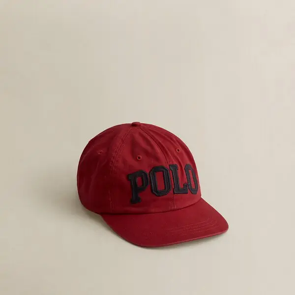 Ralph Lauren C. 2000 Appliquéd Ball Cap - Red