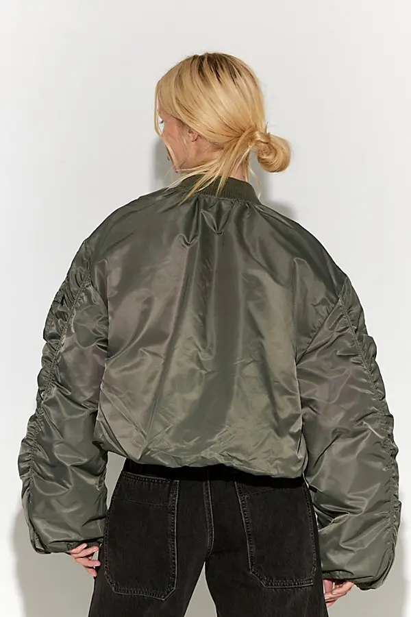 Alpha Industries Ma-1 Knit Rib Flight Jacket
