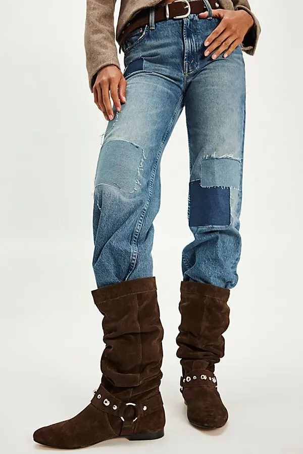 Free People Fp Collection Half Moon Slouch Boots