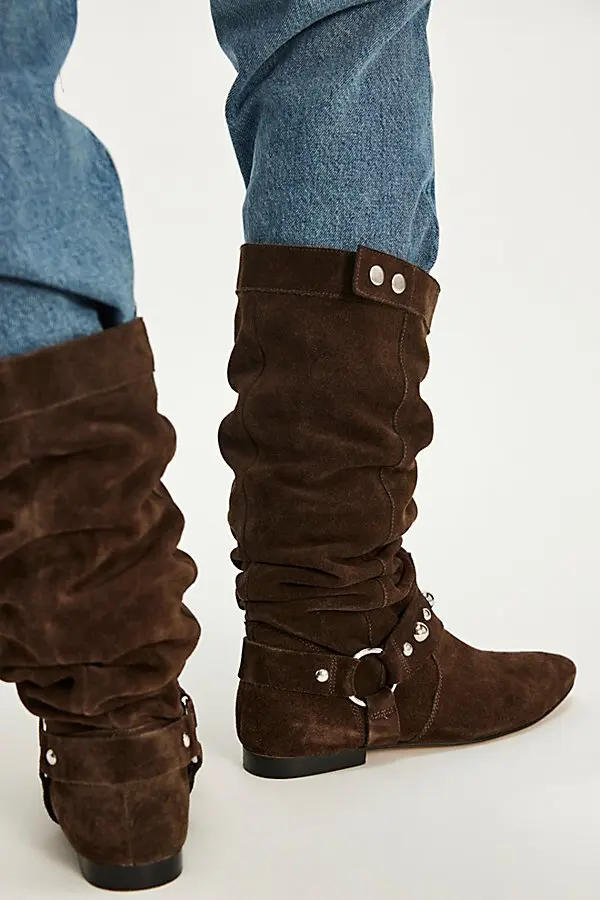 Free People Fp Collection Half Moon Slouch Boots