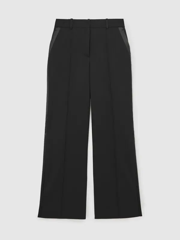 REISS Della Atelier Wide-leg Tuxedo Trousers