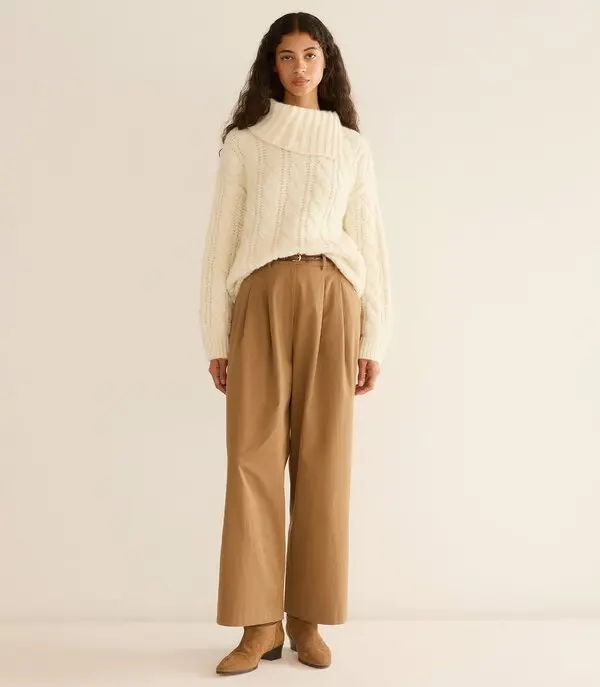 DÔEN Halia Cable Knit Sweater