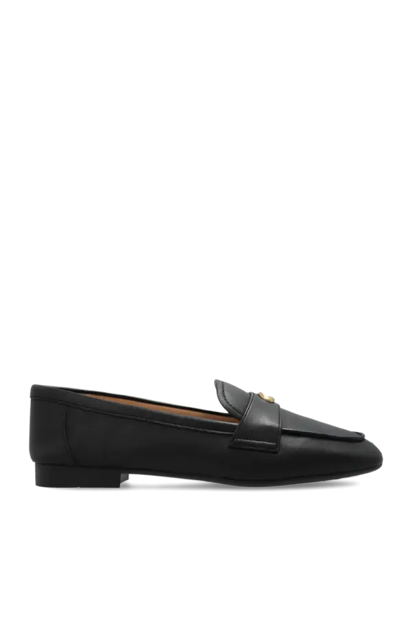 COACH Shoes With 'loafers' Type Logo - Black