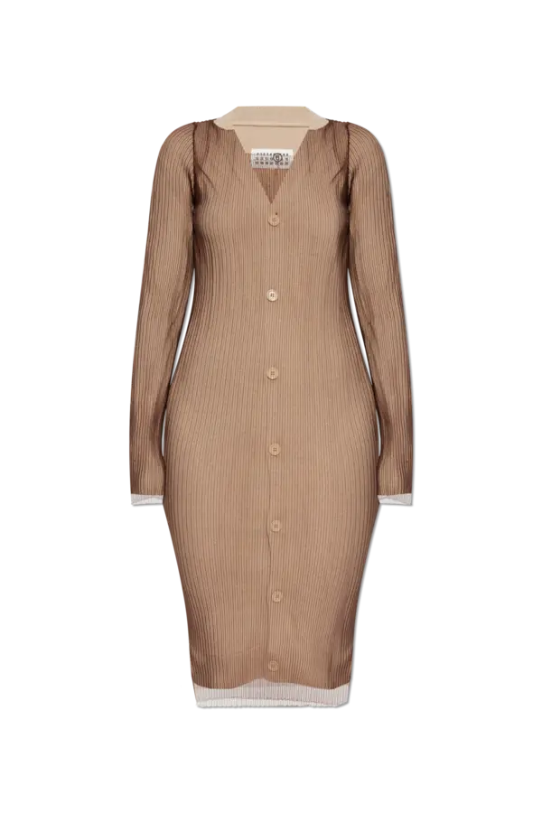 MAISON MARGIELA Dress With Decorative Tulle