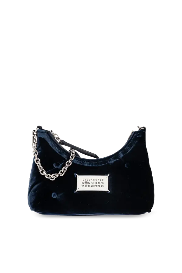 MAISON MARGIELA Glam Slam Micro Shoulder Bag - Navy Blue