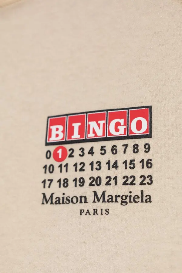 MAISON MARGIELA Logo T-shirt - Beige