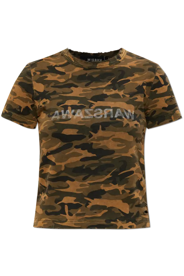 MISBHV Camo Fitted T-shirt