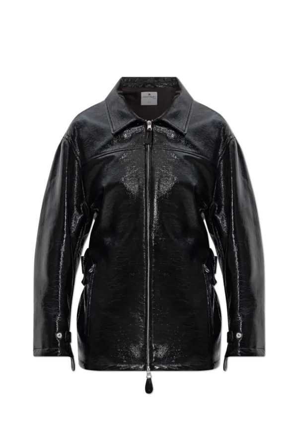 COURREGES Lacquered Jacket - Black