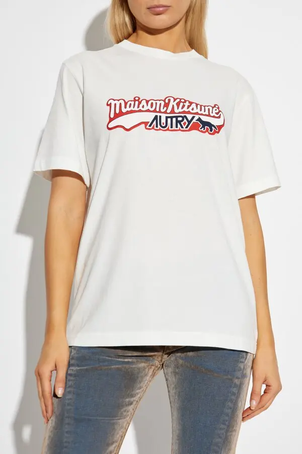AUTRY Auntry X Maison Kitsuné Cotton T-shirt