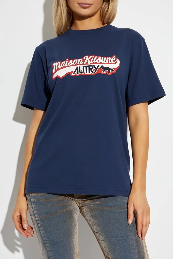 AUTRY X Maison Kitsune T-shirt