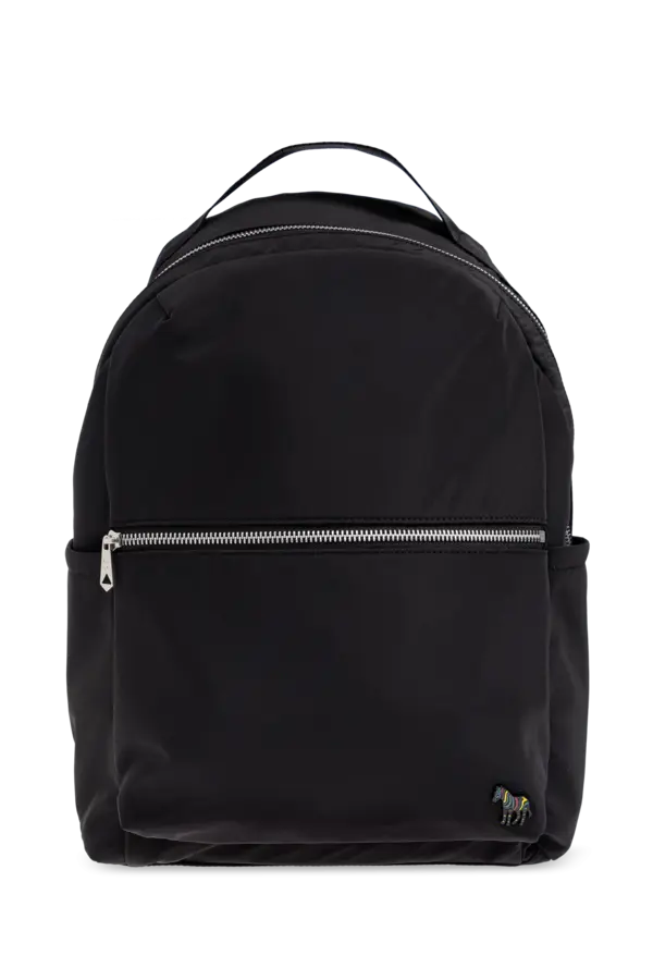 Paul Smith Logo Backpack - Black