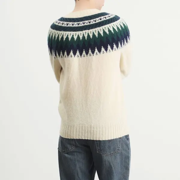 HOWLIN BY MORRISON Magician In The Mountain Fair Isle Jumper