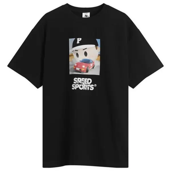 PAWA SPEED SPORTS Desert Drift T-shirt - Black