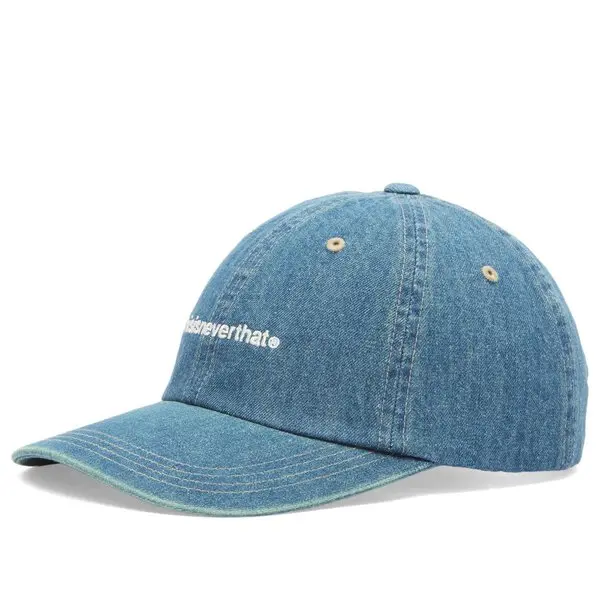THISISNEVERTHAT Denim T-logo Cap - Washed Blue