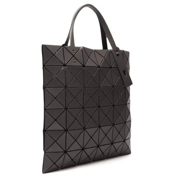 Issey Miyake Lucent Matte Tote - Charcoal Grey