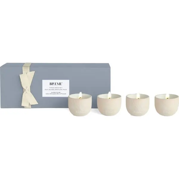 BLUEME 4-piece Votive Set I - Grey