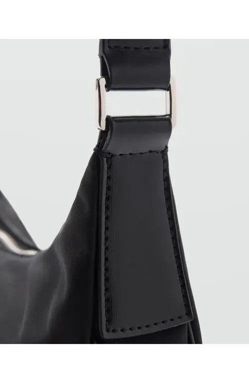 Mango Nylon Shoulder Bag