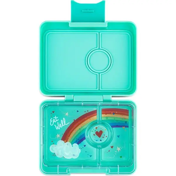 YUMBOX Snack Leakproof Bento Box - Miami Aqua