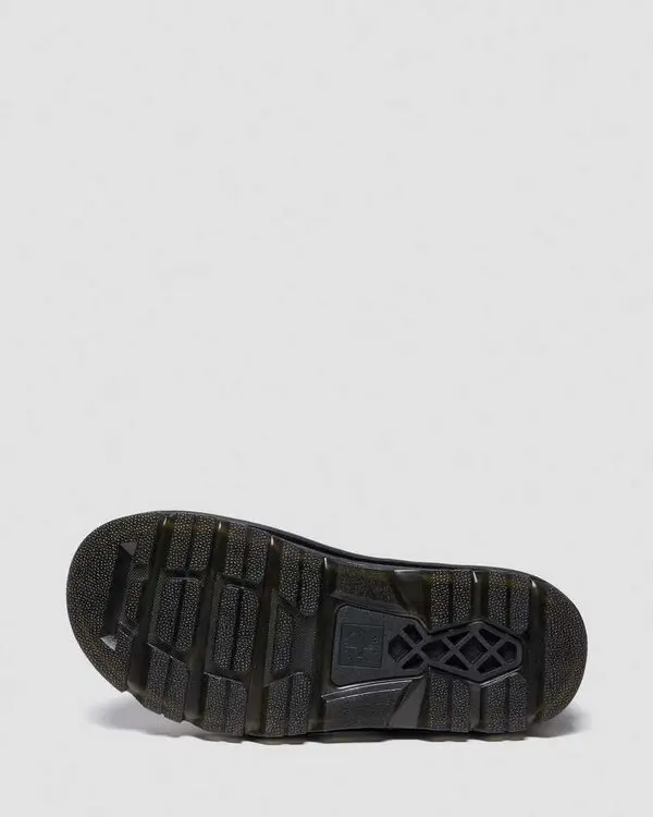 Dr. Martens Zebzag Laceless Leather Boots - Black