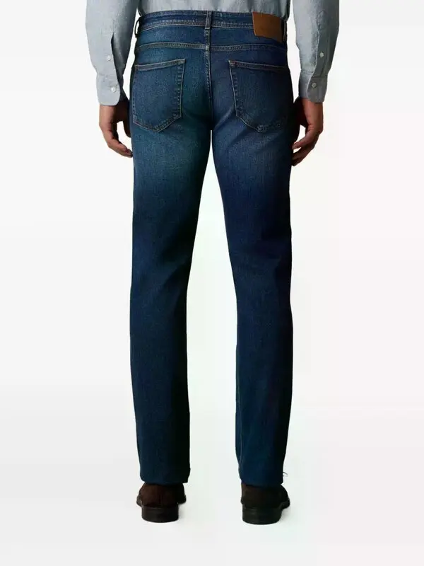 Brooks Brothers Five-pocket Cotton Jeans