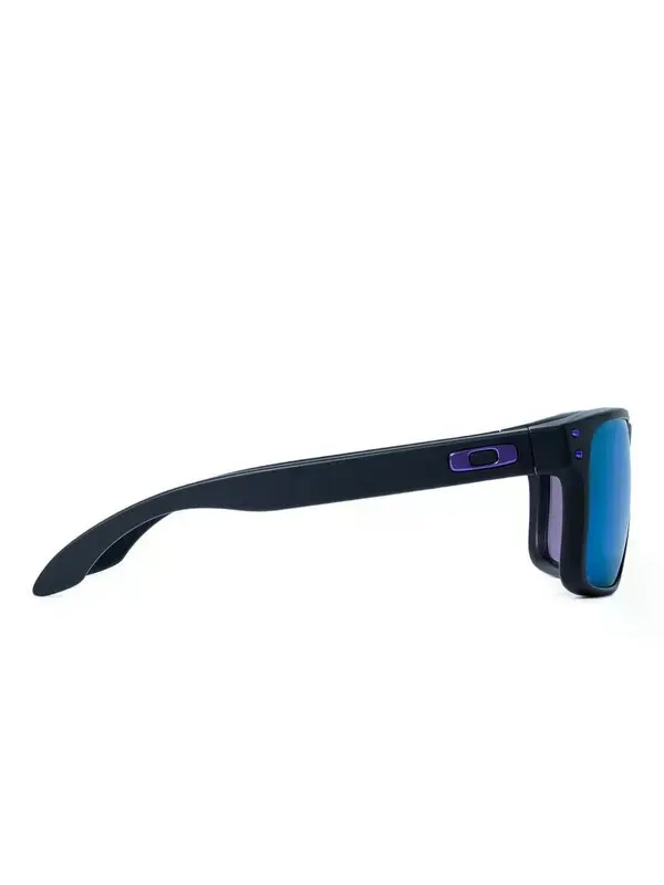 Oakley Logo-detail Square-frame Sunglasses - Black