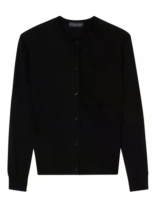 Brooks Brothers Wool Cardigan - Black