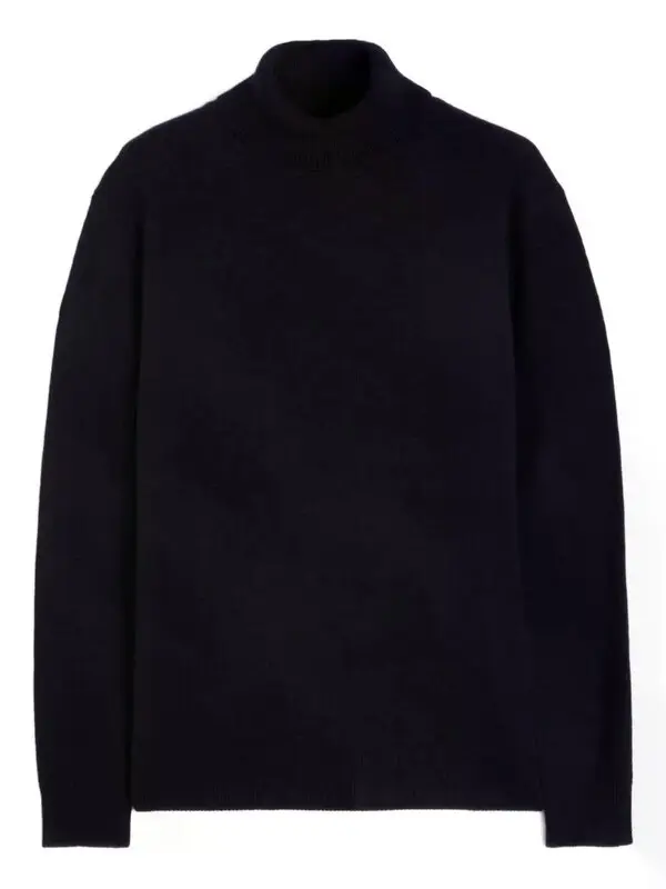 Aspesi Roll Neck Sweater - Black