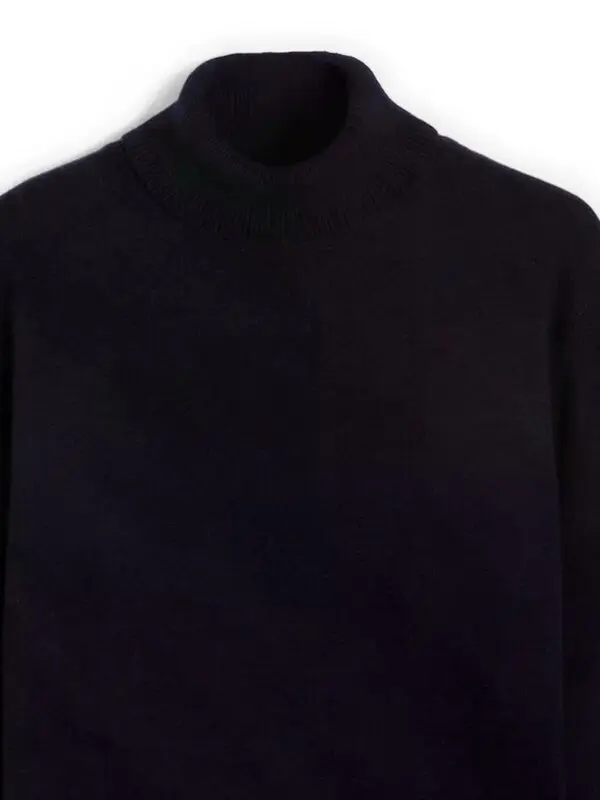 Aspesi Roll Neck Sweater - Black