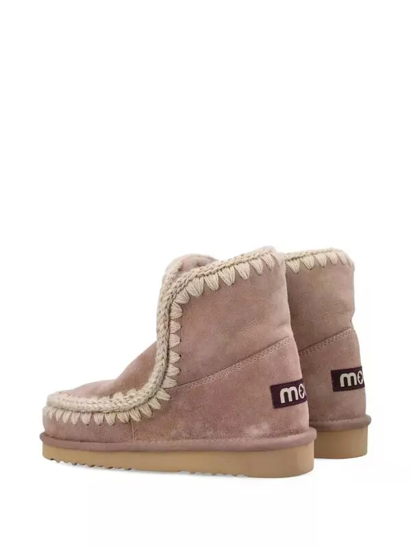 Mou Crochet-trim Slip-on