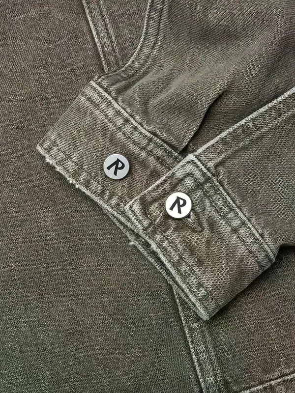 REPRESENT Collared Denim Jacket