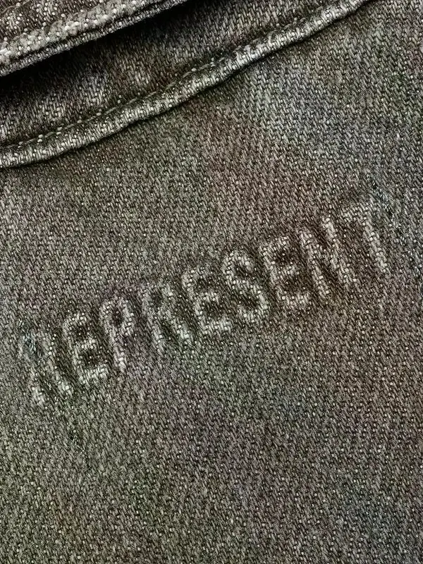REPRESENT Collared Denim Jacket