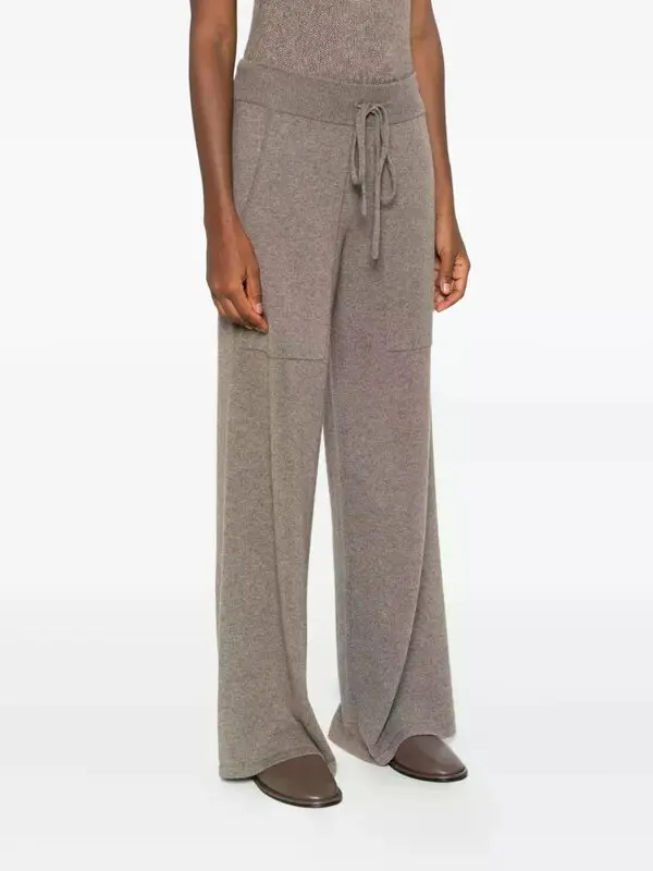 LISA YANG Drawstring Trousers - Brown
