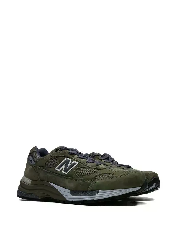 NEW BALANCE Made In Usa 992 Panelled Sneakers - Green