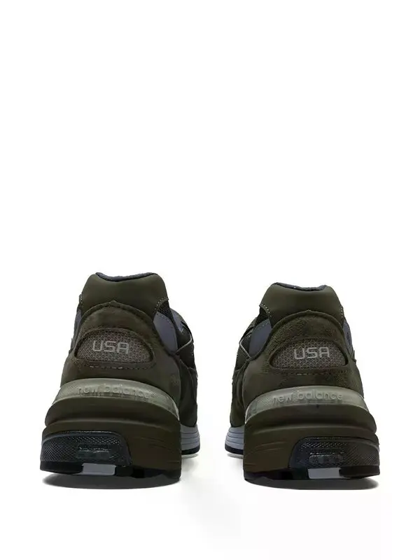 NEW BALANCE Made In Usa 992 Panelled Sneakers - Green