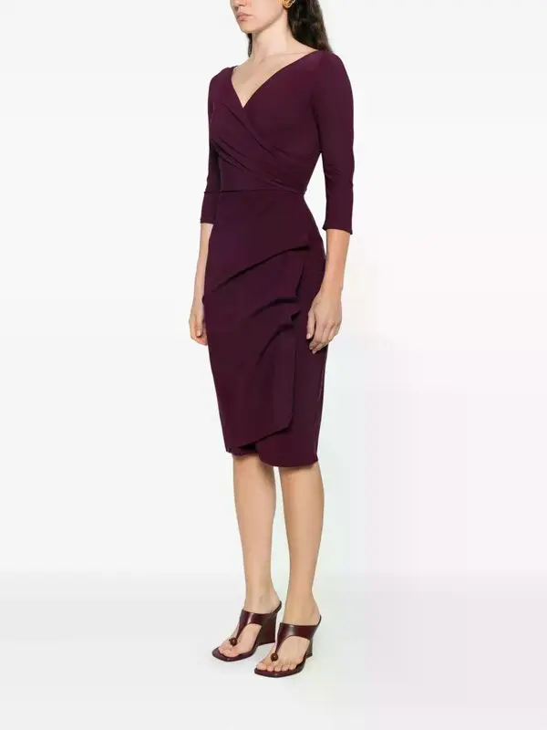 Chiara Boni La Petite Robe Florien Ruffled Wrap Dress
