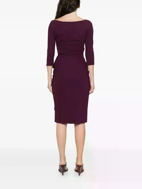 Chiara Boni La Petite Robe Florien Ruffled Wrap Dress