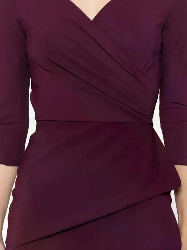 Chiara Boni La Petite Robe Florien Ruffled Wrap Dress