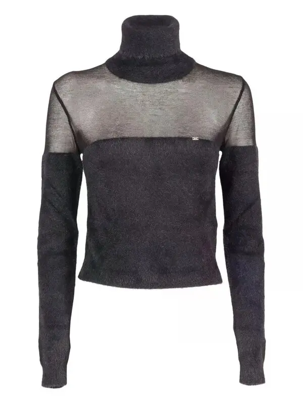 Elisabetta Franchi Roll-neck Knit Top