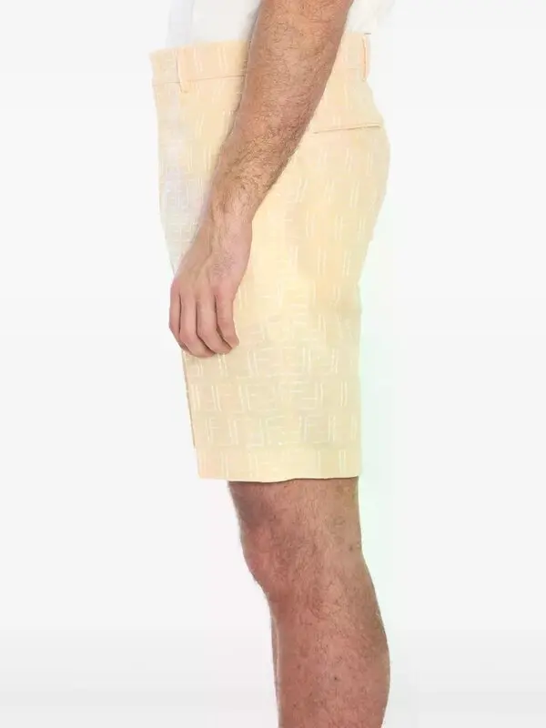 Fendi Ff-jacquard Bermuda Shorts