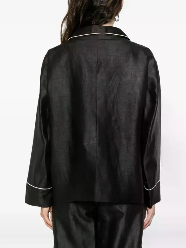 Soh Piped Detail Buttoned Shirt