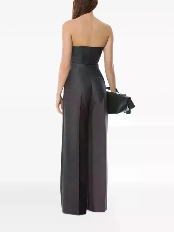 Alberta Ferretti Embellished Strapless Top