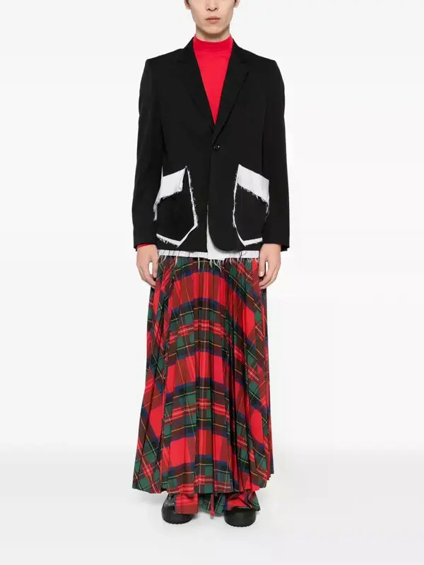 MASU Pleated Wrap Skirt