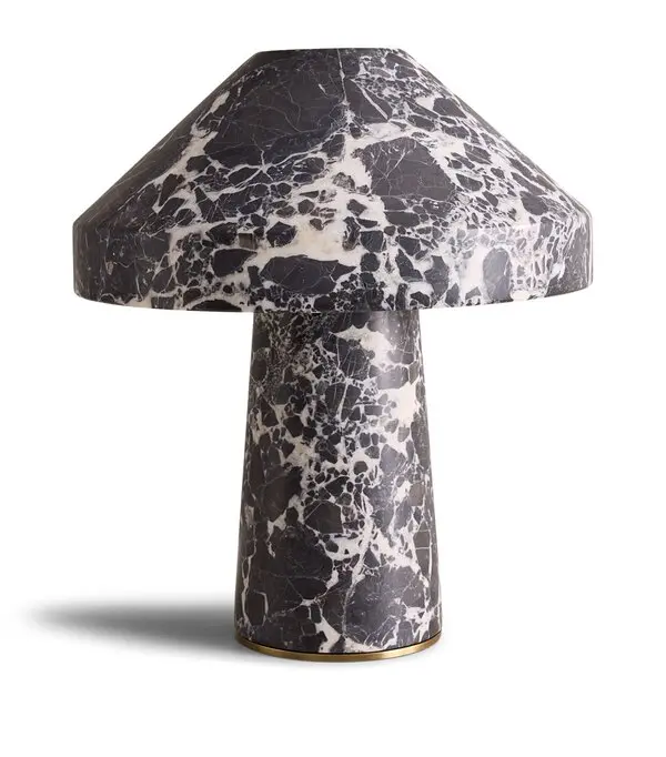 SOHO HOME Marble Dimmable Jaya Table Lamp - Black