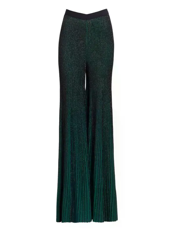 Elie Saab Metallic Flared Trousers